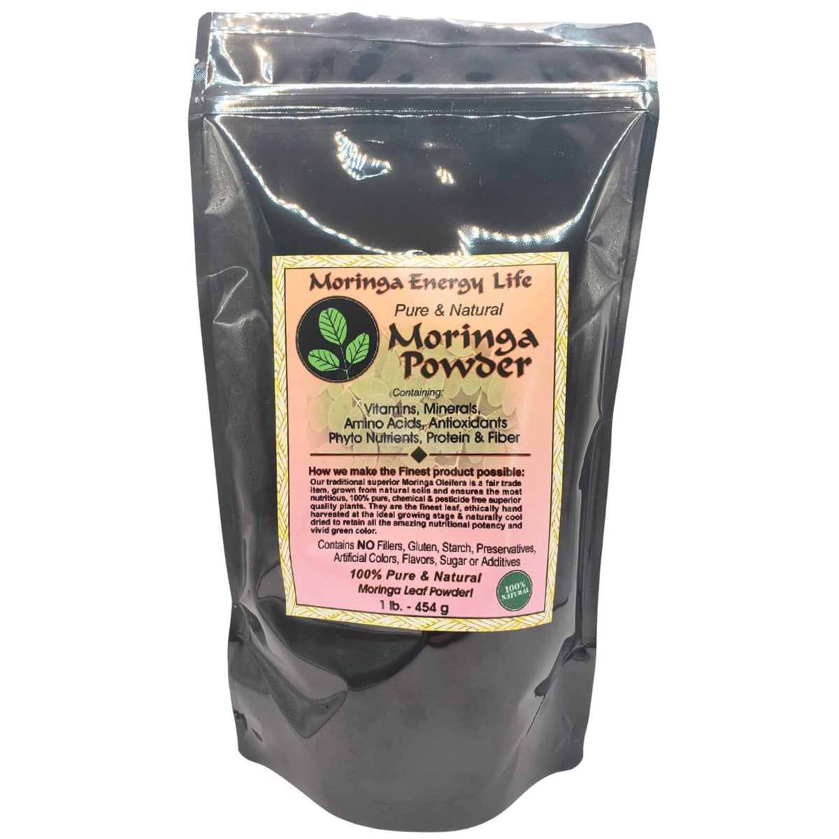 Benefits of Moringa Powder Superfood Natural Herbal Supplement Vegan